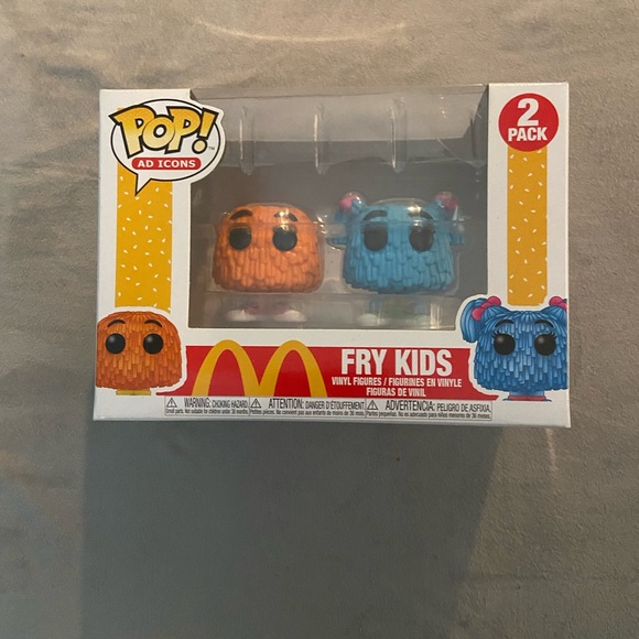Funko | Toys | Funko Fry Kids Action Figures Orange And Blue | Poshmark